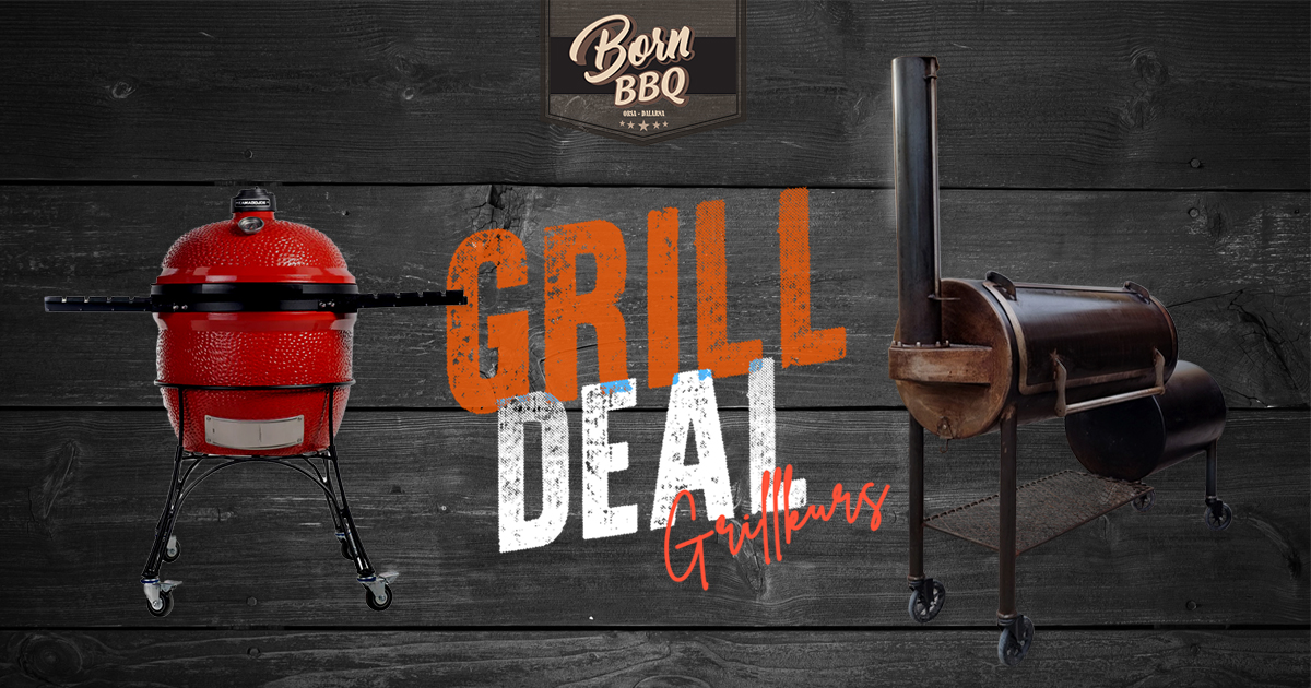 Born BBQ - Köp Grillar & Få en Gratis Grillkurs till Sommaren 2025